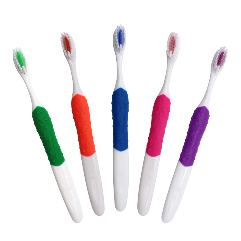 Child Texture Grip toothbrush personalized